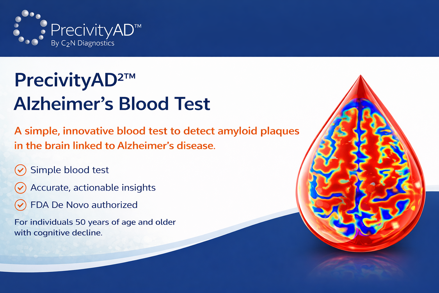 PrecivityAD2 Alzheimer’s Blood Test | Accurate, Non-Invasive Brain ...