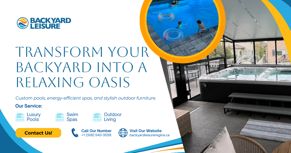 Backyard Leisure | Pools & Swim Spas in Lumsden & Regina