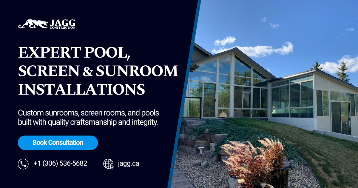 Custom Sunrooms & Home Renovations in Regina | JAGG Construction